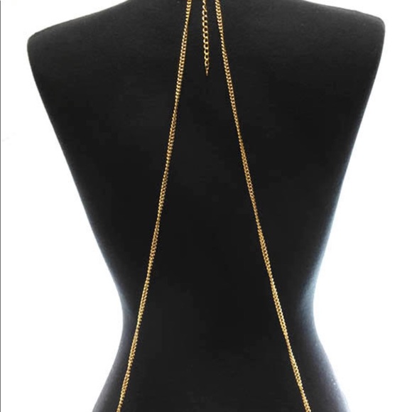 Jewelry | Stone Cross Body Chain | Poshmark